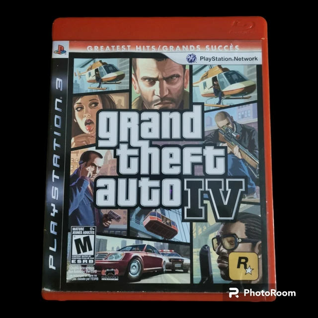 GRAND THEFT AUTO IV GTA 4 (Sony PlayStation 3 PS3, 2008) CIB w/Manual ...