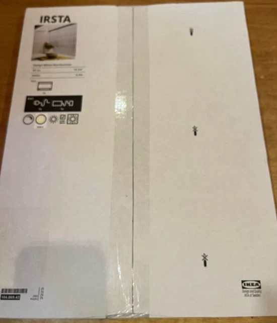 IKEA IRSTA 40CM under kitchen cabinet LED worktop light 104.069.43 NEW ...