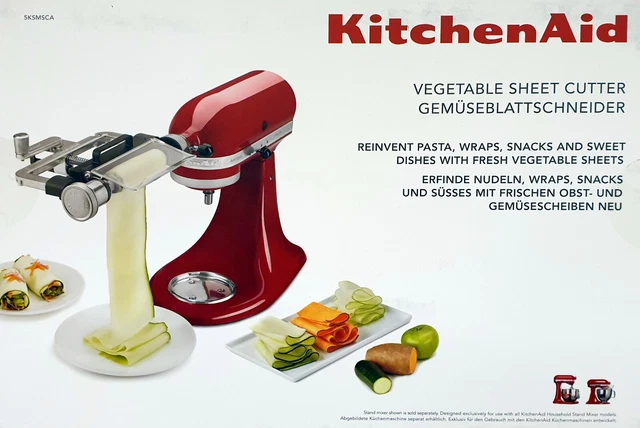 KITCHENAID 5KSMSCA VEGETABLE Sheet Cutter, Obst- und ...