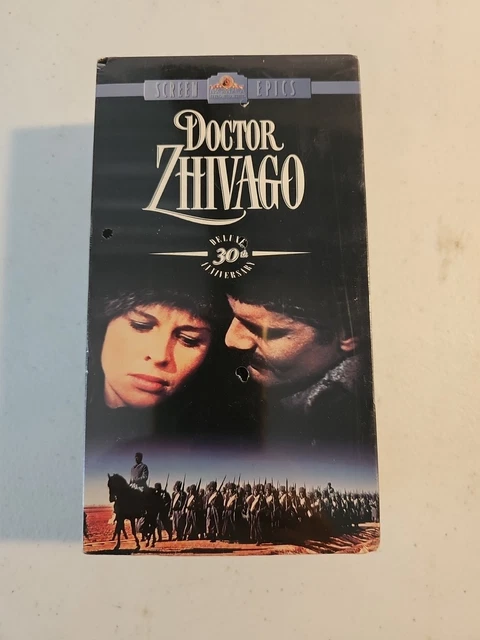 DOCTOR ZHIVAGO (VHS, 2000, 2-Tape Set, 30th Anniversary Edition) £4.73 ...