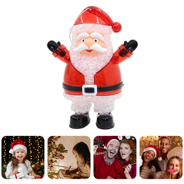 2 PACK LED Colorful Lights Night Santa Clause Lamp Christmas Supplies £16.85 - PicClick UK
