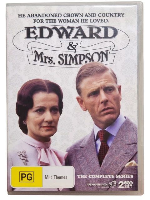 EDWARD & MRS Simpson The Complete Series (DVD 1978 PAL Region 4) EUR 18 ...