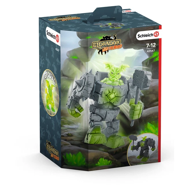 SCHLEICH ELDRADOR STONE Robot Mini Creatures 42547 Exclusive Figure ...
