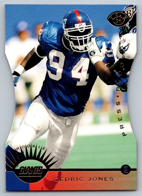 1996 ÉPREUVES DE presse à feuilles Cedric Jones 166 EUR 3,31 - PicClick FR