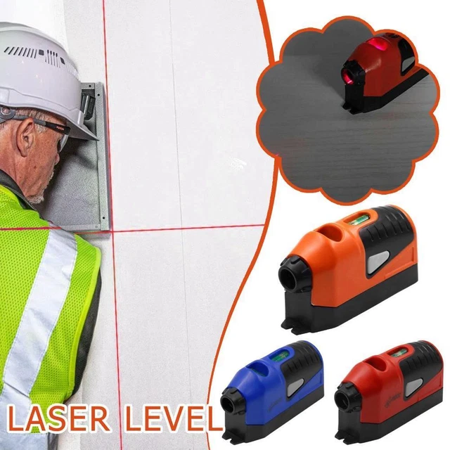 MINI EDGE LEVEL Straight Line Guide Leveler Vertical Tool n Measure ...