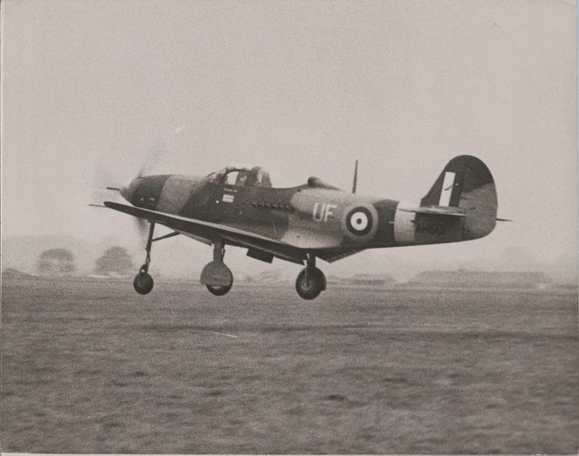 BELL P-39 AIRACOBRA Raf Ah601 Large Vintage Original Ww2 Press Photo 2 ...