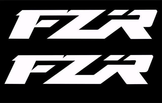 2 X YAMAHA FZR 400 600 1000 Decal Sticker Motorcycle £3.99 - PicClick UK