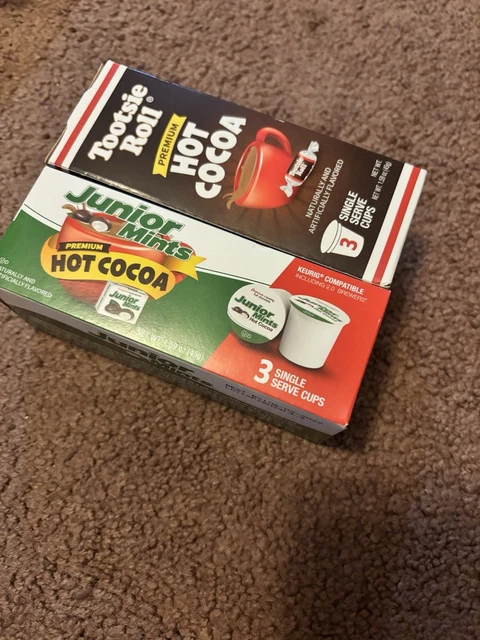HOT CHOCOLATE CANDY flavored Junior Mints And Tootsie Roll 6 Pods Total ...