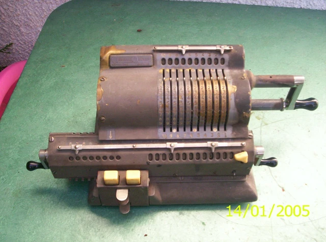 OLD ORIGINAL ODHNER CALCULATOR MACHINE (made in SWEDEN) £52.94 ...