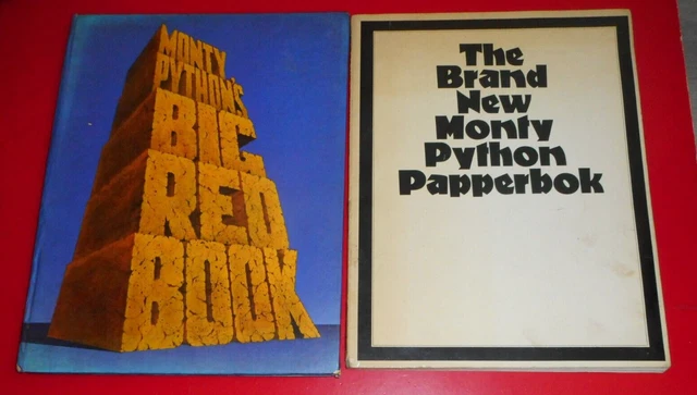 MONTY PYTHONS FLYING Circus ,Big Red Book & Brand New Papperbok EUR 4 ...