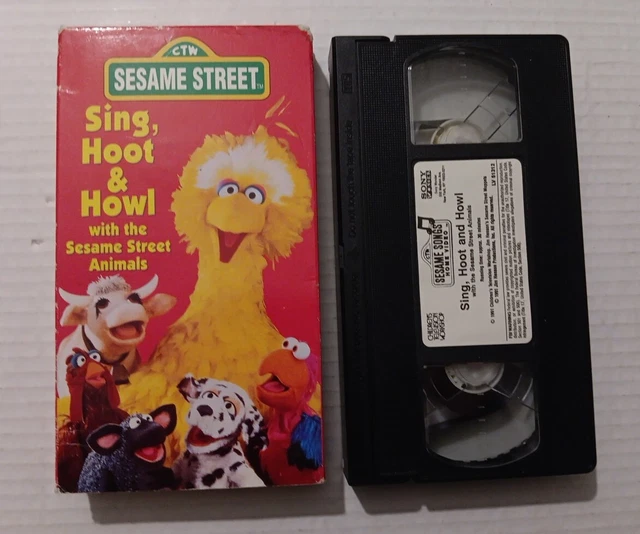 SESAME STREET SING Hoot Howl VHS Video VCR Tape RARE Elmo Songs VTG £5. ...