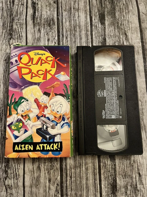 VHS DISNEY QUACK Pack: Alien Attack (VHS, 1997) testato *copertina ...