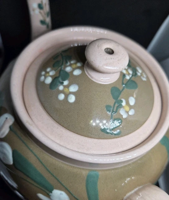 ANTIQUE DUDSON BROTHERS England Large Teapot Stonewear Aprox. 15cmx27cm ...