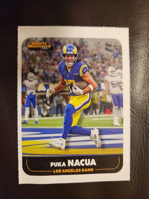 PUKA NACUA SPORTS Illustrated SI for Kids 2026 NFL Football LA Rams $6. ...