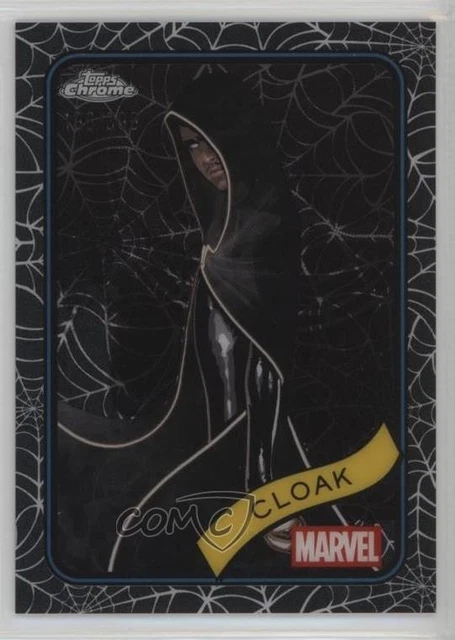 2025 TOPPS CHROME Marvel Spider Web Refractor 188/399 Cloak #62 0m4f £ ...