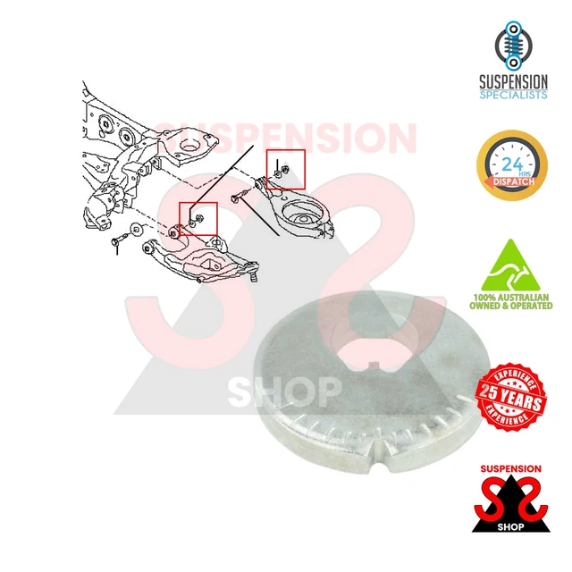 CASTER SHIM, AXLE Beam Suit NISSAN Navara 2.4 4x4 NAVARA (D22) $27.83 - PicClick AU