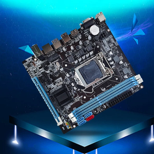 HOT B75 MOTHERBOARD I/O PS/2 Keyboard Mouse Port 16GB Micro-ATX PC Main ...