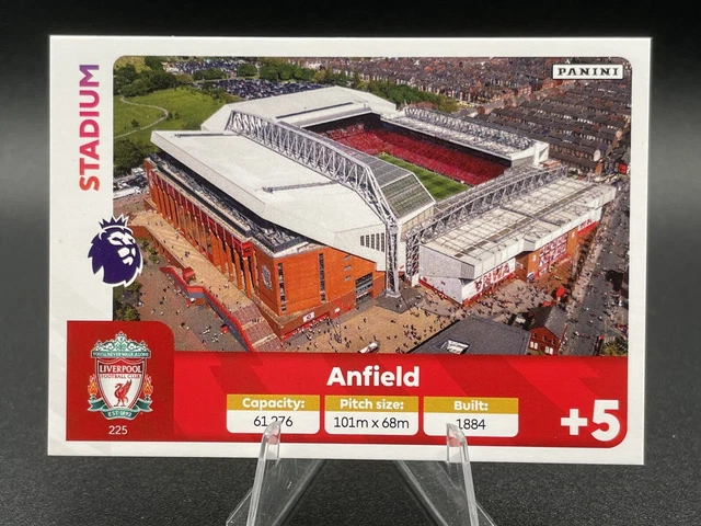 LIVERPOOL ANFIELD STADIUM Card Panini 2024/2025 Adrenalyn XL 24/25 ...