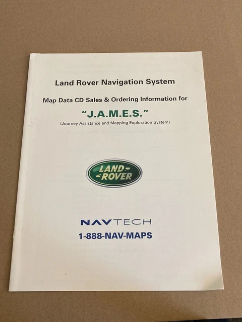 Land Rover Dealer Presentation Journey Assistance Mapping Exploration