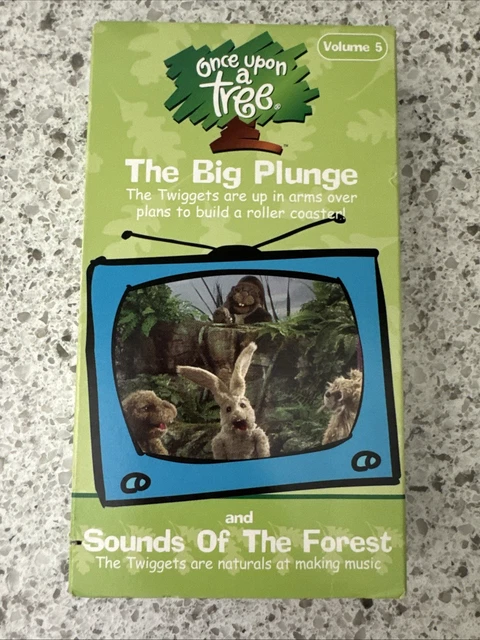 ONCE UPON A Tree the big plunge and sounds of the forest VHS £31.12 ...