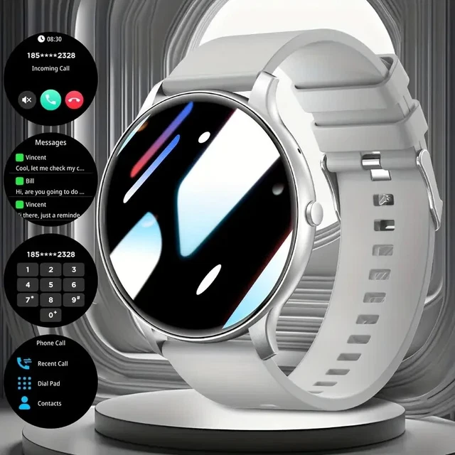GWENLAND X27 HD Smartwatch, HD Screen, IP68, 100+Modes, AI Voice ...