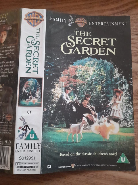 THE SECRET GARDEN (VHS/SUR, 1998) VHS COVER SLEEVE ONLY £1.99 - PicClick UK