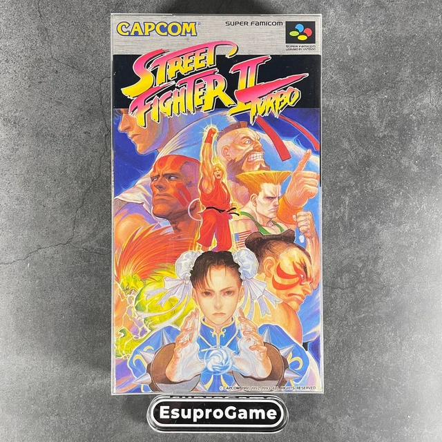 NINTENDO SUPER FAMICON Street Fighter II Turbo CIB SNES complet en boîte japonais EUR 44,75 ...