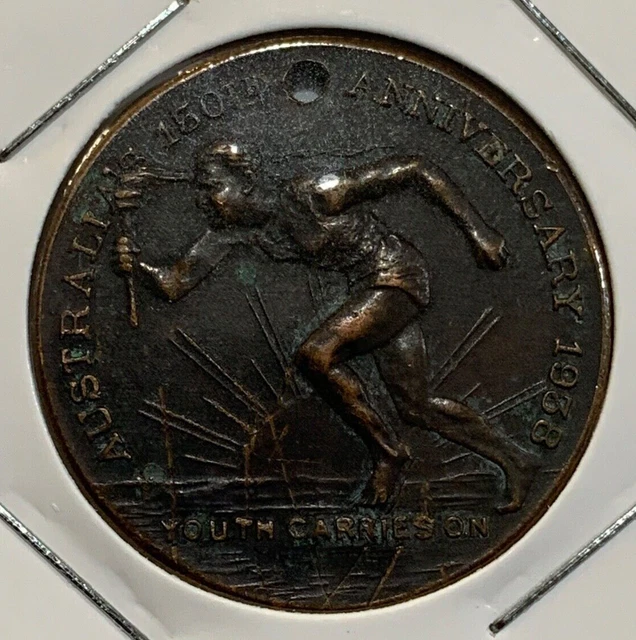 1938 AUSTRALIA MEDAL - 150th Anniversary Historical Medal - Youth ... 1938 AUSTRALIA MEDAL - 150th Anniversary Historical Medal - Youth ...