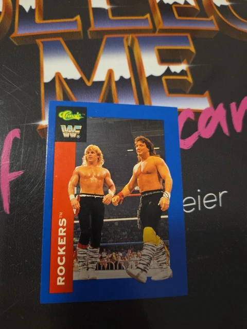 WWF WWE CLASSIC The Rockers Shawn Michaels Marty J. 1991 Wrestling ...