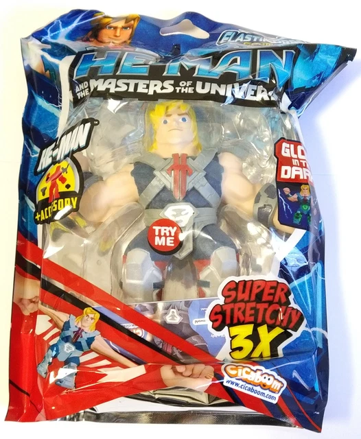 ELASTIKORPS FIGHTER HE-MAN Masters Universe He-Man Stretchy Figure EUR ...