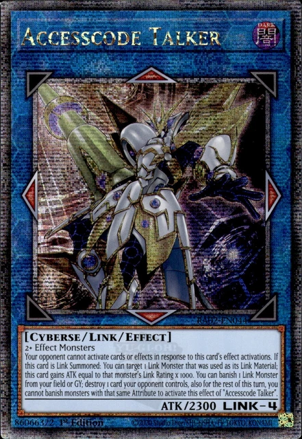 ACESSCODE TALKER - Quarter Century Secret 1st Edition RA02-EN044 - NM - YuGiOh EUR 78,64 ...