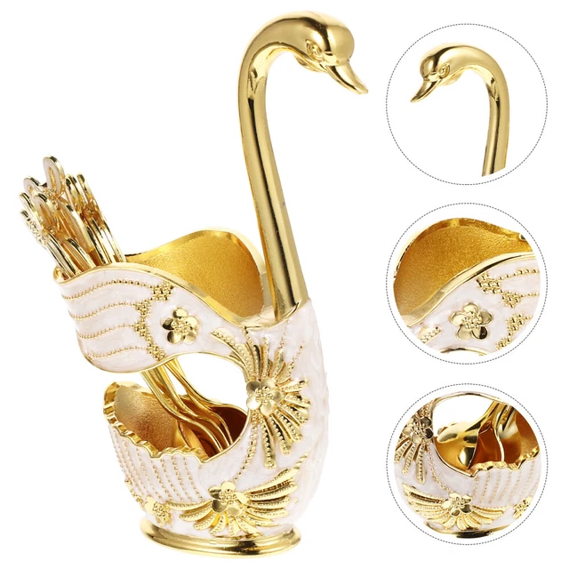 SUGAR RUBBER SNAKES Realistic Swan Fork and Spoon Combination Mini £16. ...