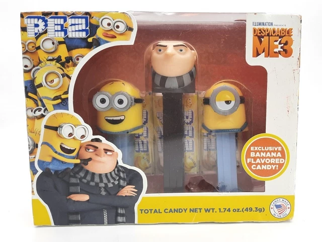 PEZ DESPICABLE ME 3 Candy Dispenser Gift Set 6 pk Exclusive Banana PEZ ...