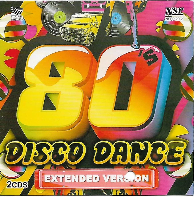 80 DISCO DANCE Extended Version 2 CD Original Artist 80 Synth-Pop Funk ...