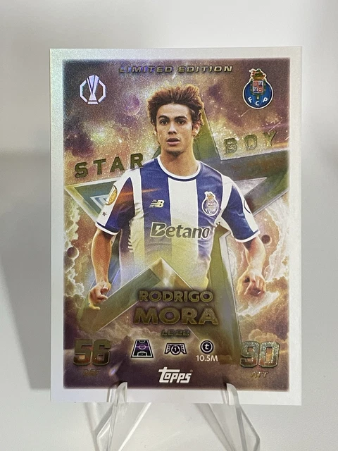STAR BOY RODRIGO Mora Topps Match Attax 2025/2026 Limited Edition 25/26 ...