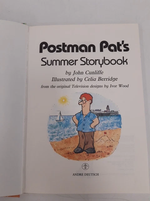 POSTMAN PAT'S SUMMER Storybook Hardback Book By John Cunliffe ...