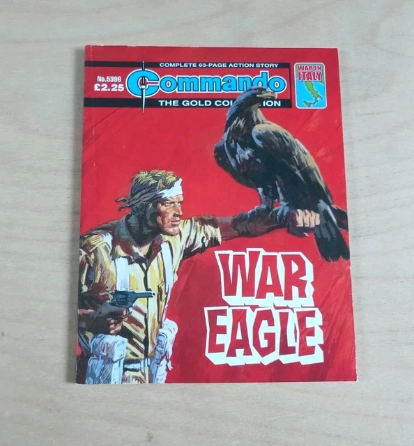 COMMANDO COMIC~WAR EAGLE (5396) War in Italy (The Gold Collection) £3. ...