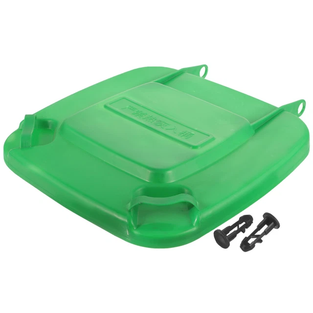 GREEN WHEELIE BIN Lid Replacement Bucket with Trash Can Practical £19. ...