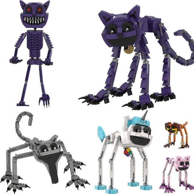 SMILING CRITTERS BUILDING Block Action Set Horror Game Figure Model ...