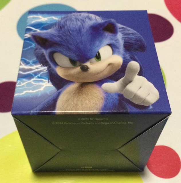 MCDONALDS 2025 SONIC The Hedgehog 3 Happy Meal Toy £6.80 - PicClick UK