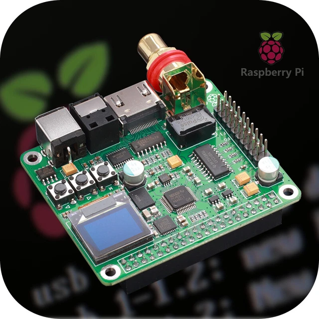 RASPBERRY PI DAC Audio Decoder Board HIFI Expansion Moudle Coaxial ...
