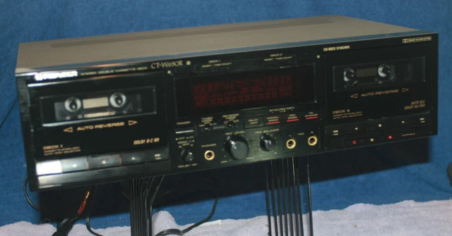 PIONEER CASSETTE DECK CT-W650R Dual Cassette Recorder b332 £56.56 - PicClick UK