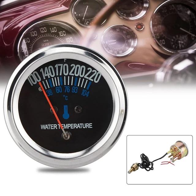 THERMOMÈTRE TEMPÉRATURE EAU DC12V Fonctionnement Simple Performance ...