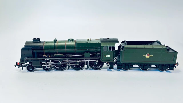 HORNBY OO GAUGE 4-6-0 Class 6P Royal Scot "Scots Guardsman" 46115 Steam ...