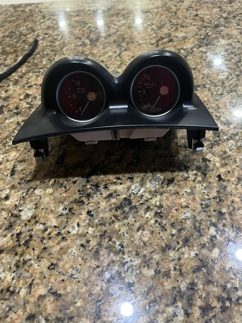 HOLDEN COMMODORE VZ HSV SSZ Black Faced Binnacle Gauges Oil + Volts ...