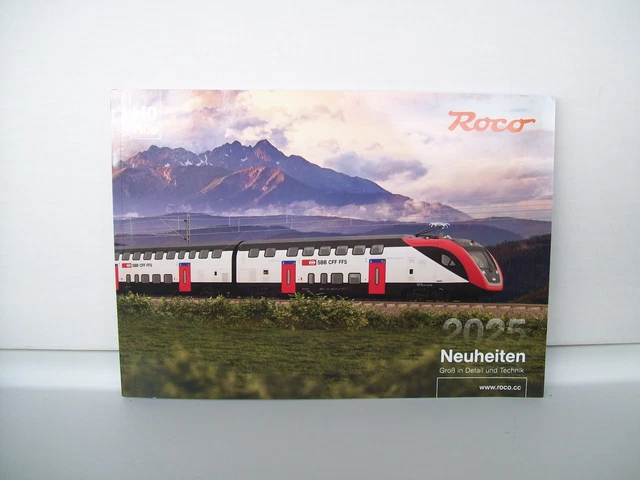 ROCO H0 UND H0e, Neuheiten 2025, Katalog, Prospekt, 194 Seiten, neu EUR ...