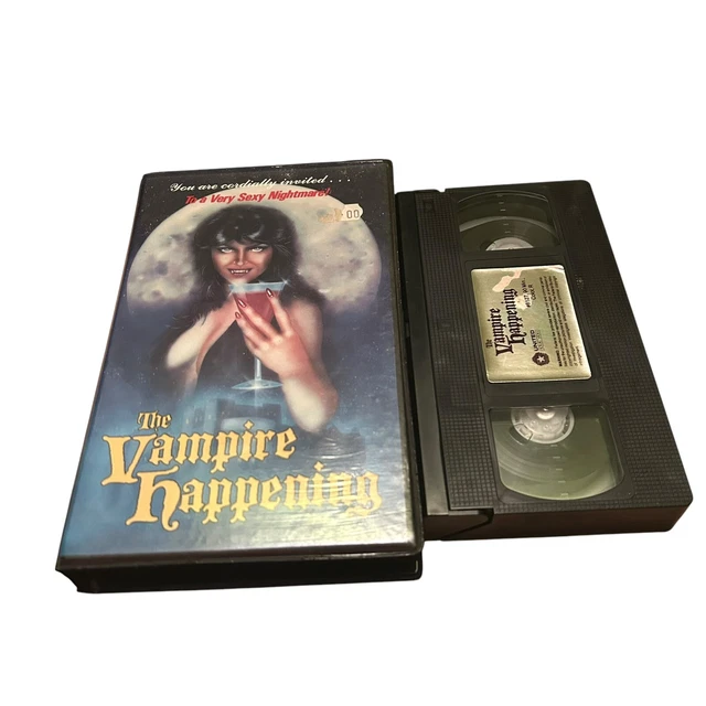 THE VAMPIRE HAPPENING cult Pre Cert Horror big Box, VHS, Video £69.95 ...