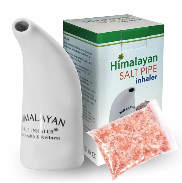 HIMALAYAN SALT INHALER Therapy Salt Pipe Asthma Allergy Breathing ...