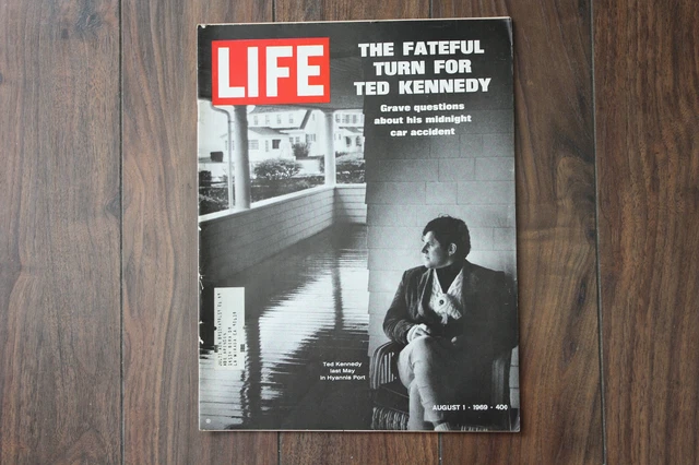 LIFE MAGAZINE - Two Issues With Ted Kennedy On Cover - August 1, 1969 ...