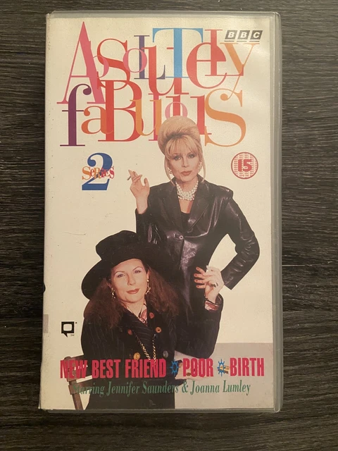 ABSOLUTELY FABULOUS SERIES 2 VHS Tape. New Best Friend - Poor - Birth £ ...